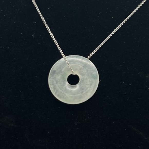 Hand Crafted | Jewelry | Vintage Jade Medallion Necklace 925 Rare ...